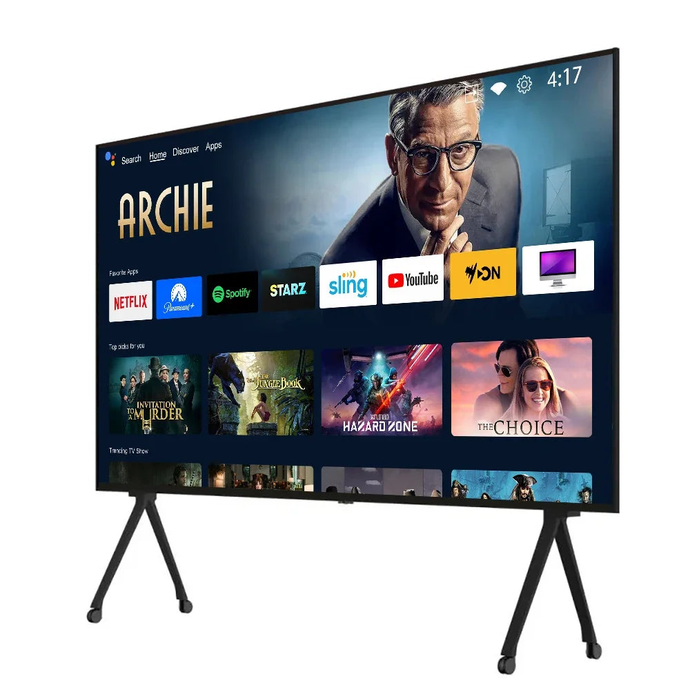 Explosion-proof 100 Inch Large Screen Toughened Tv Television 4K Smar ...